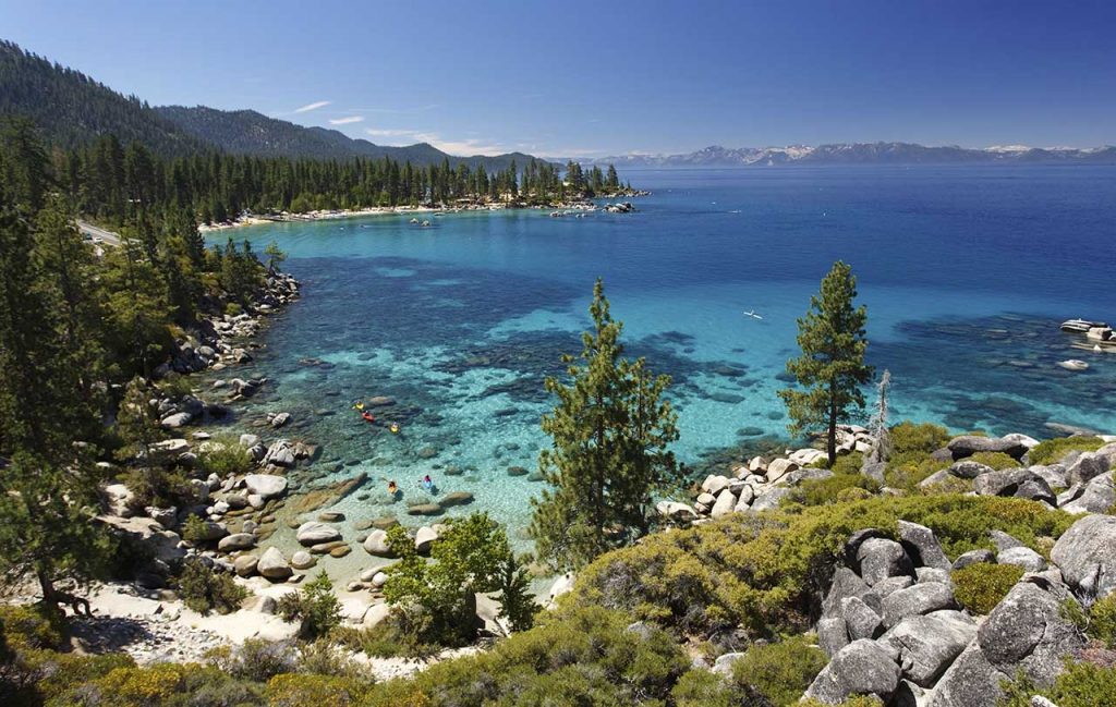 Beaches in Lake Tahoe